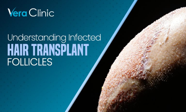 Infected Hair Transplant Follicles - Vera Clinic